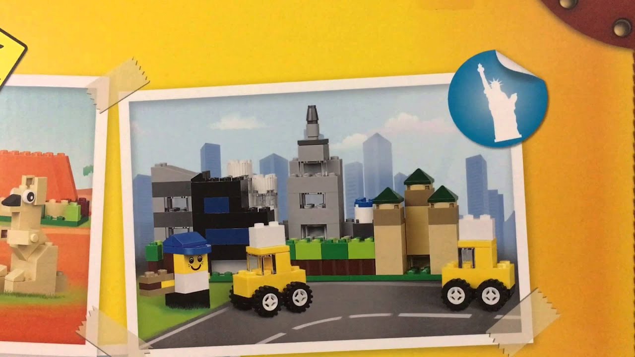 LEGO CLASSIC 10682 KREATYWNA WALIZKA - YouTube