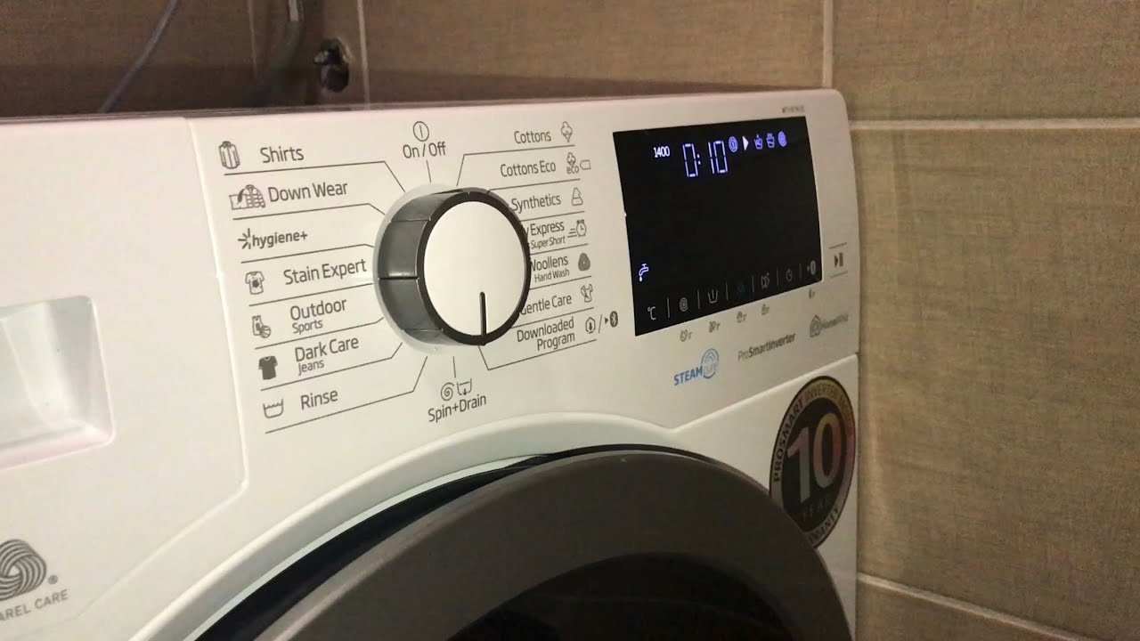 New Beko WTV8736XS: Installed & First use - YouTube