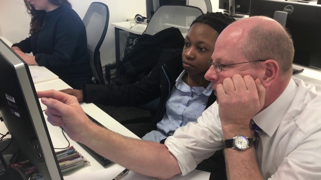 John Roder at Falmouth University Sports Journalism - YouTube