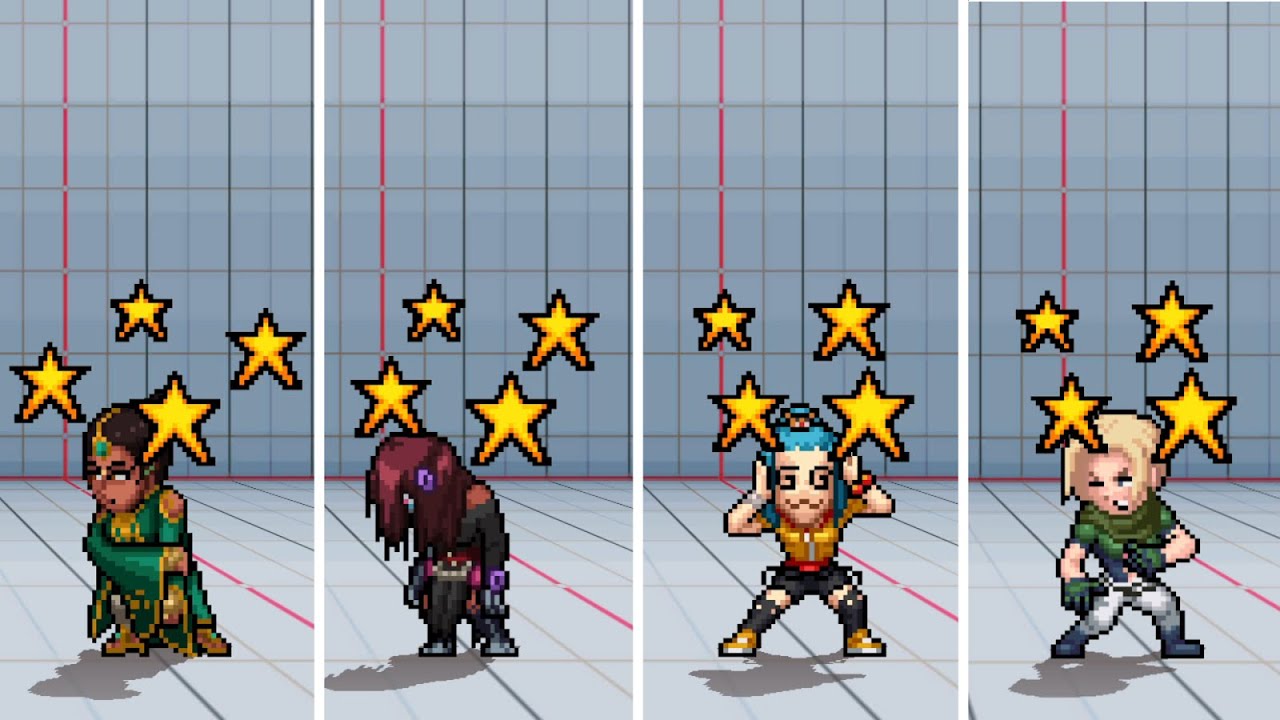 Pocket Bravery All Dizzy / Stun Animations (Ximena Update) - YouTube