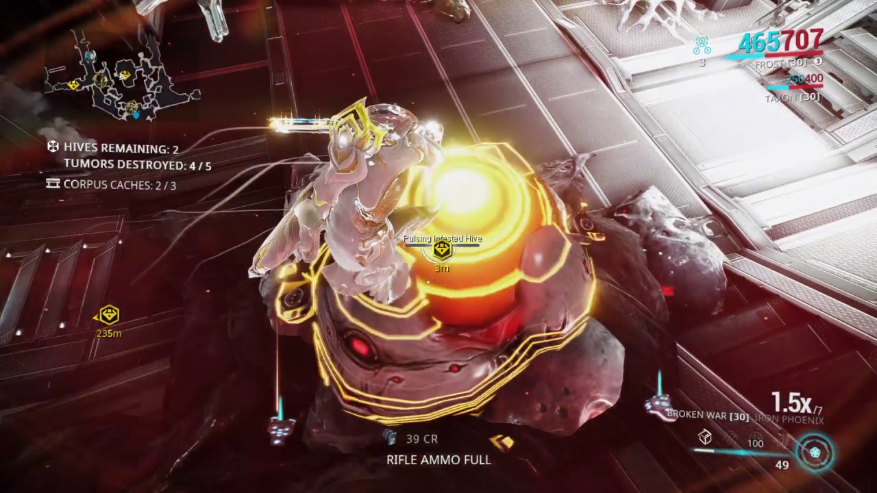 Warframe infection mission - YouTube