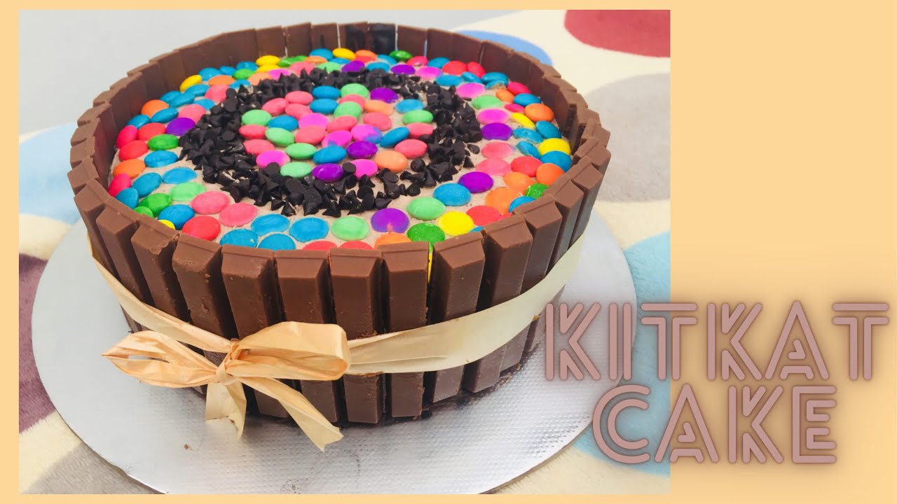 Kitkat cake|choco coffee sponge kitkat cake||delicious kitkat cake||Bushras tasty hut - YouTube
