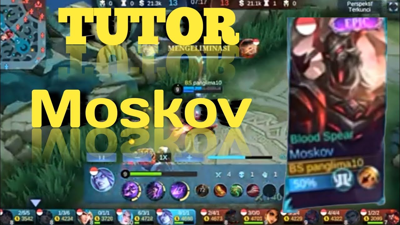 TUTORIAL MOSKOV CARA BERMAIN MOSKOV VERSI ANOEFALL GAMING - YouTube
