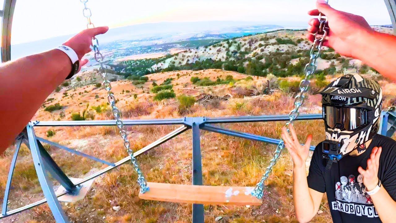POV: you find the highest swing ever! - YouTube