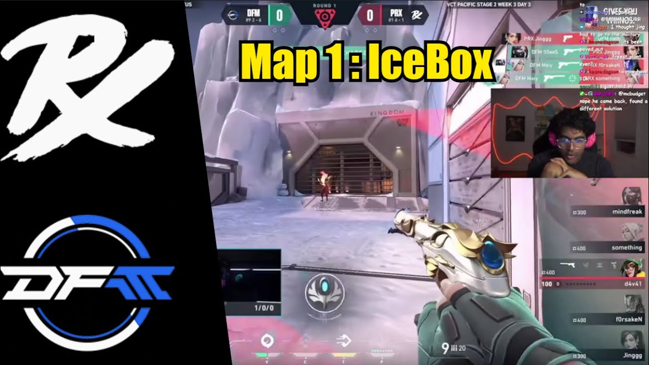 Curry reacts to PRX vs DFM | Map 1 | Champions Tour 2024: Pacific Stage ...