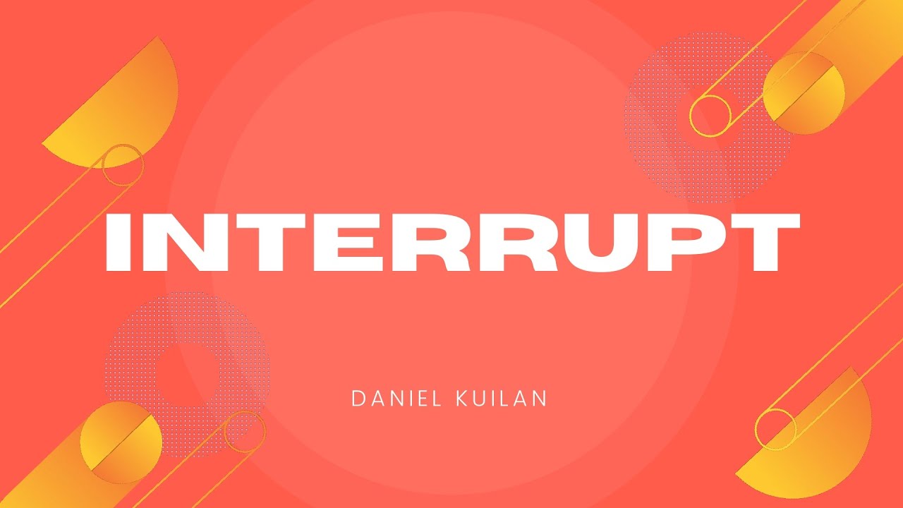 CCW Online I Pr. Daniel Kuilan I Interrupt I 25 April 2021 - YouTube