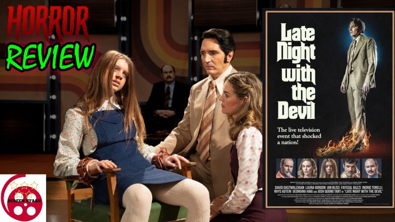 Late Night With The Devil (2023) Horror Film Review - YouTube