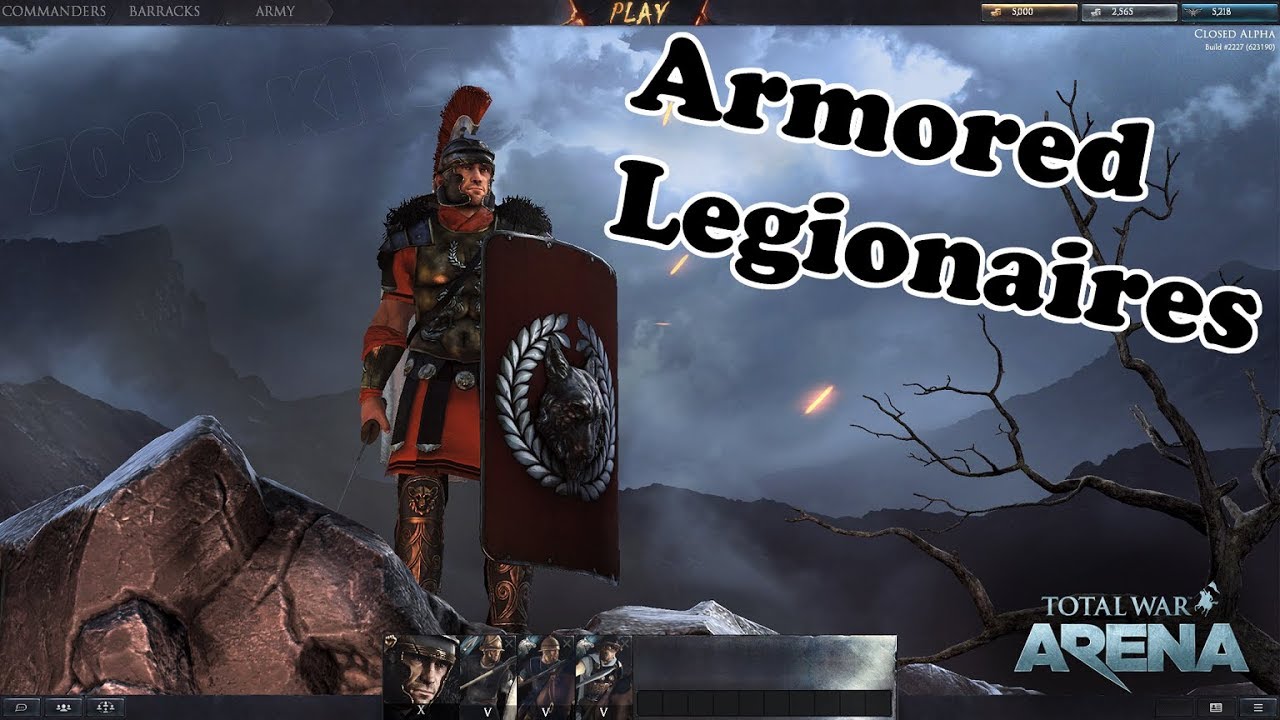 Total War Arena - Armored Legionaries - Tier 6 Roman Heavy Infantry ...