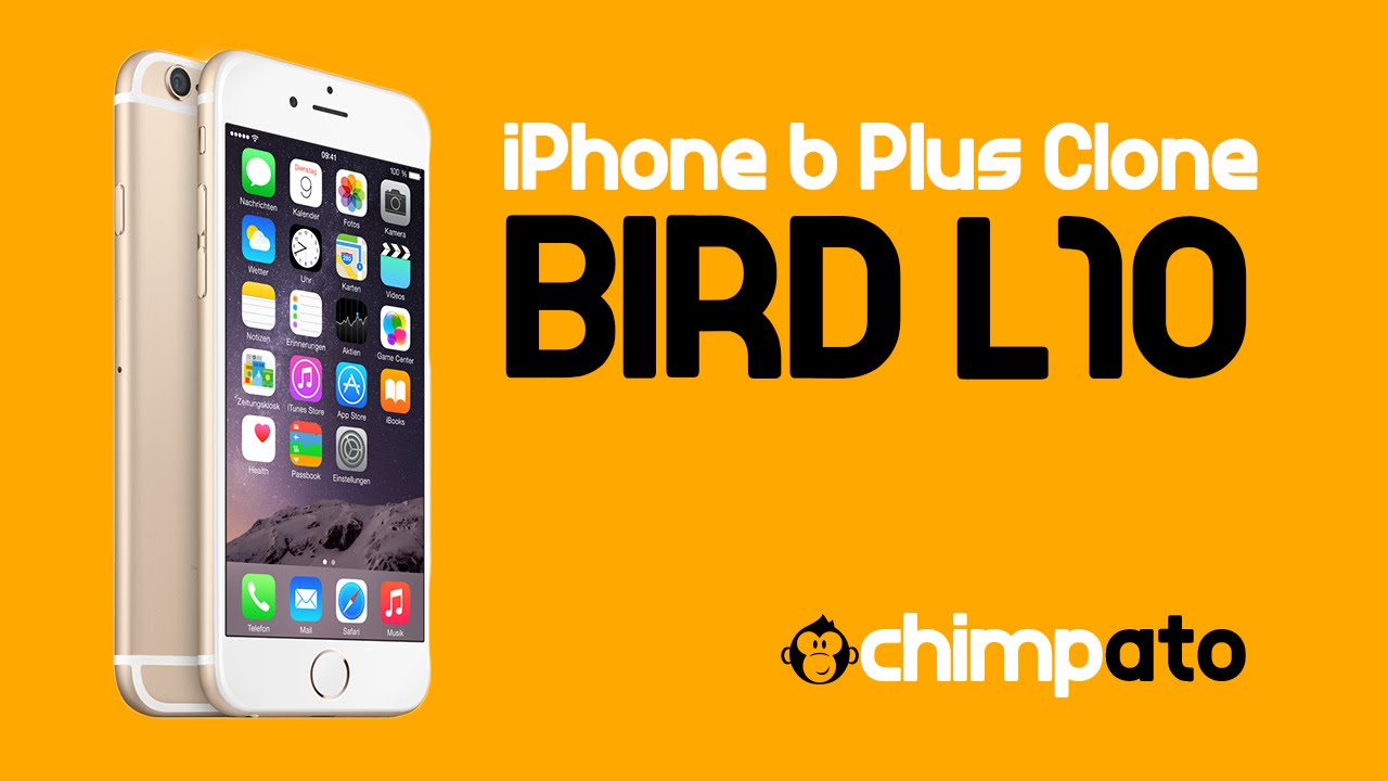 BIRD L10 REVIEW OF THE BEST IPHONE 6 PLUS CLONE - Chimpato.com - YouTube