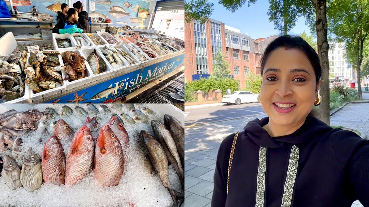 London Fish Market || Price Of Fish, Mineral Water & Ready To Eat Food ...