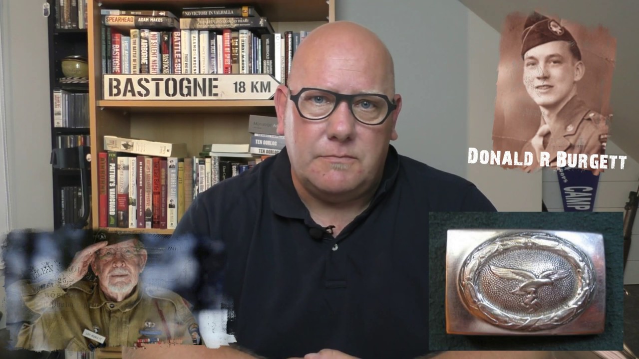 Donald Burgett and the German belt buckle - YouTube