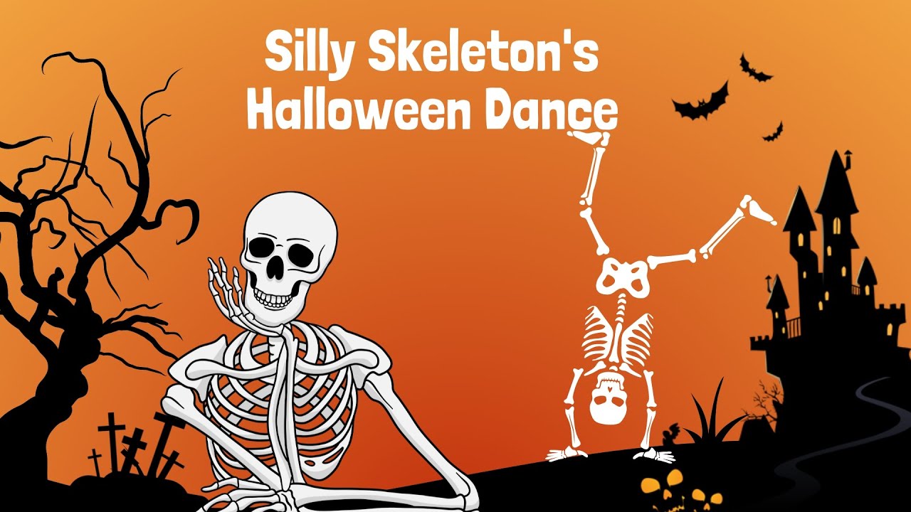 Silly Skeletons Halloween Dance - YouTube