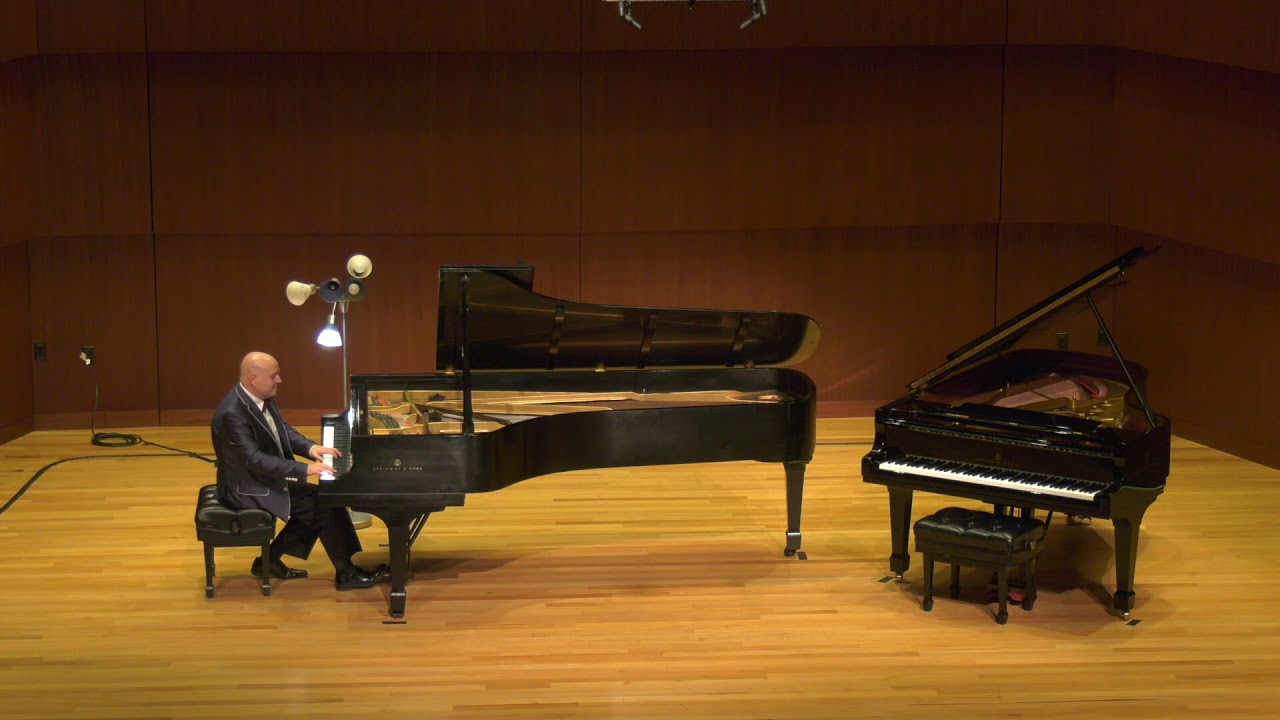 Steven Spooner plays his Etude, Etude-Toccata 'a la Argerich' (1992 ...