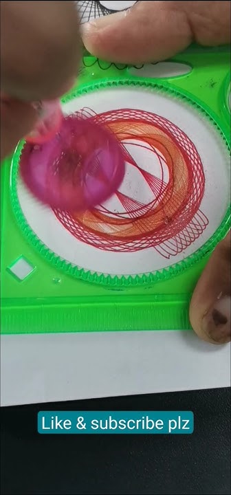 How to make spirograph design step by step #spirograph #youtubevideo # ...