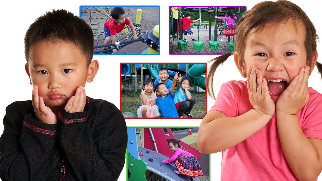 Learn outdoor activities in Hmong (educational) | Hmong kids kawm chaw ...