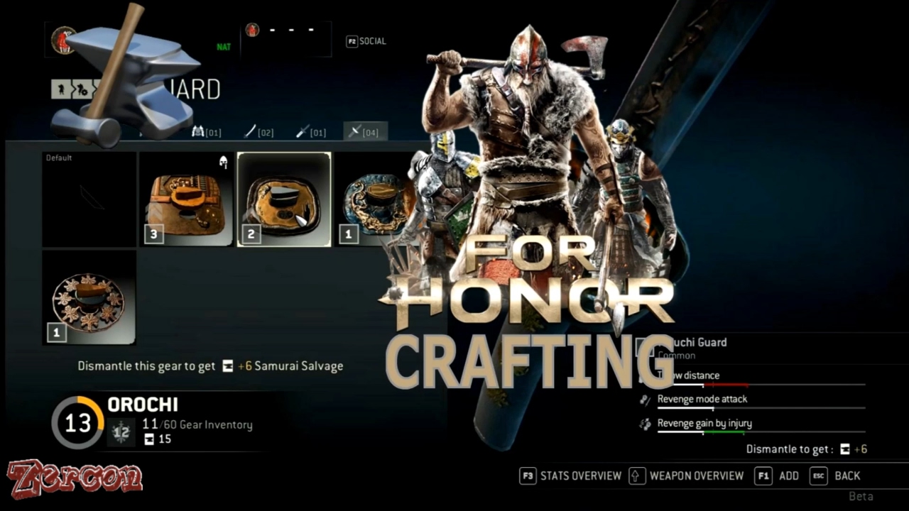 For Honor: basic crafting explained - YouTube
