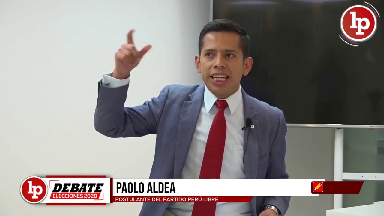 PAOLO ALDEA (Perú Libre) - Abogados candidatos debaten sus propuestas ...