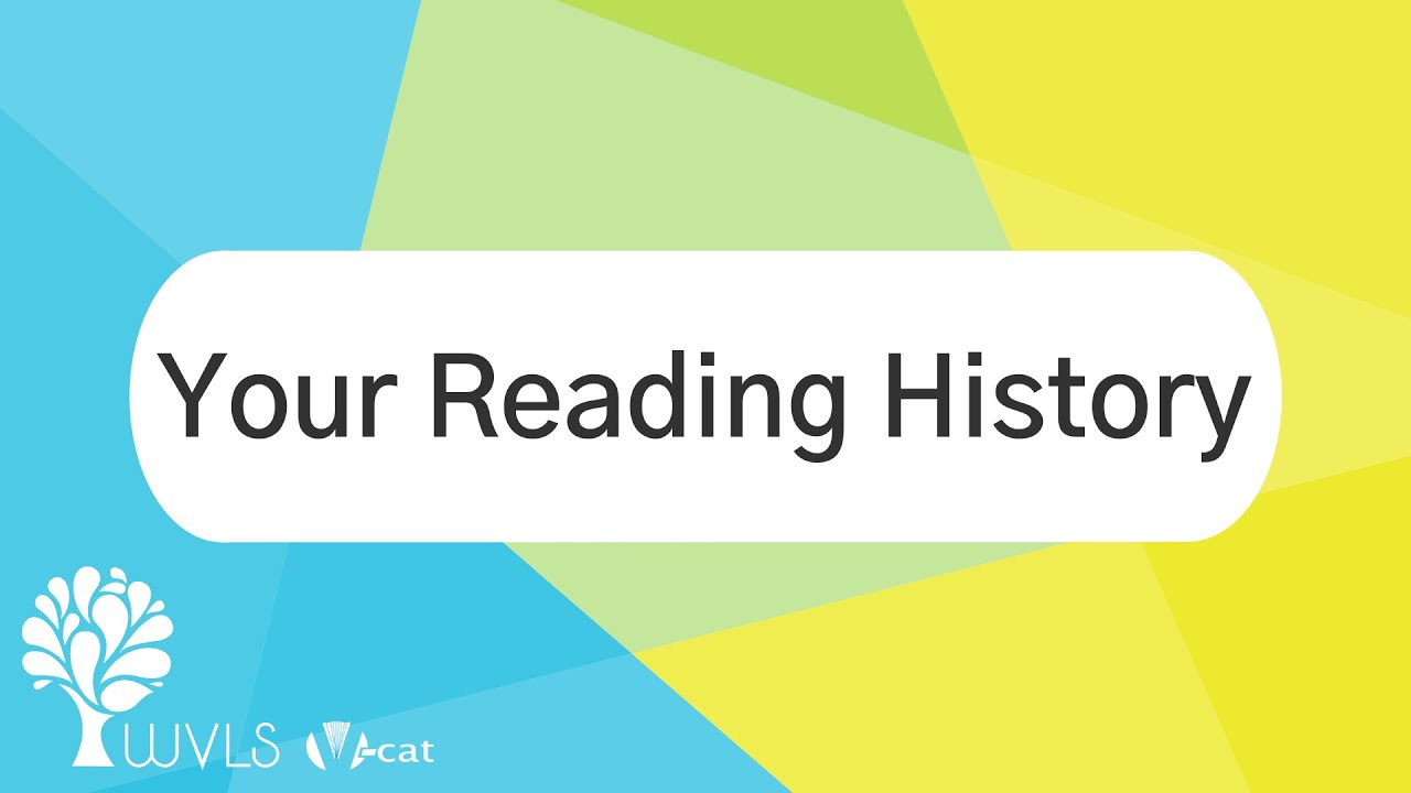 Your Reading History - YouTube