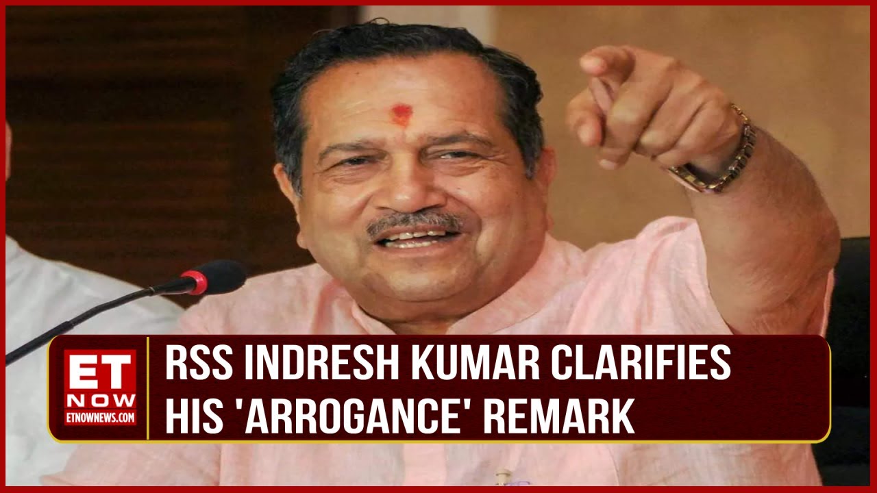 RSS's Indresh Kumar Clarifies 'Arrogance' Remark, Cautions Opposition Against Misleading The ...