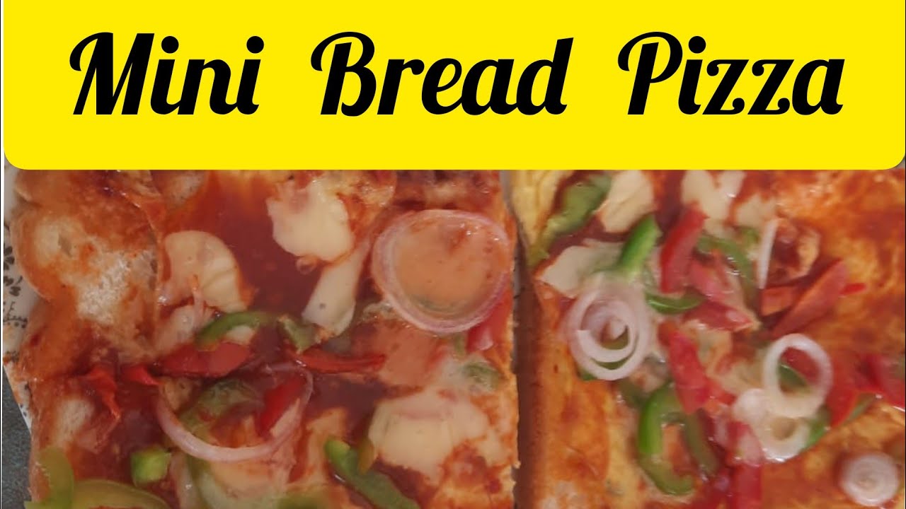 Bread Pizza |Mini pizza Recipe|HomeMade piza|Vege Pizza Recipe by BM ...