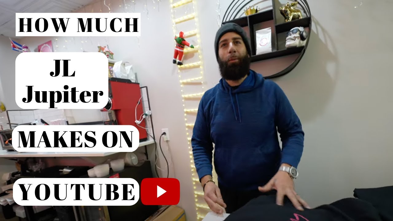 How much JL Jupiter makes on Youtube - YouTube