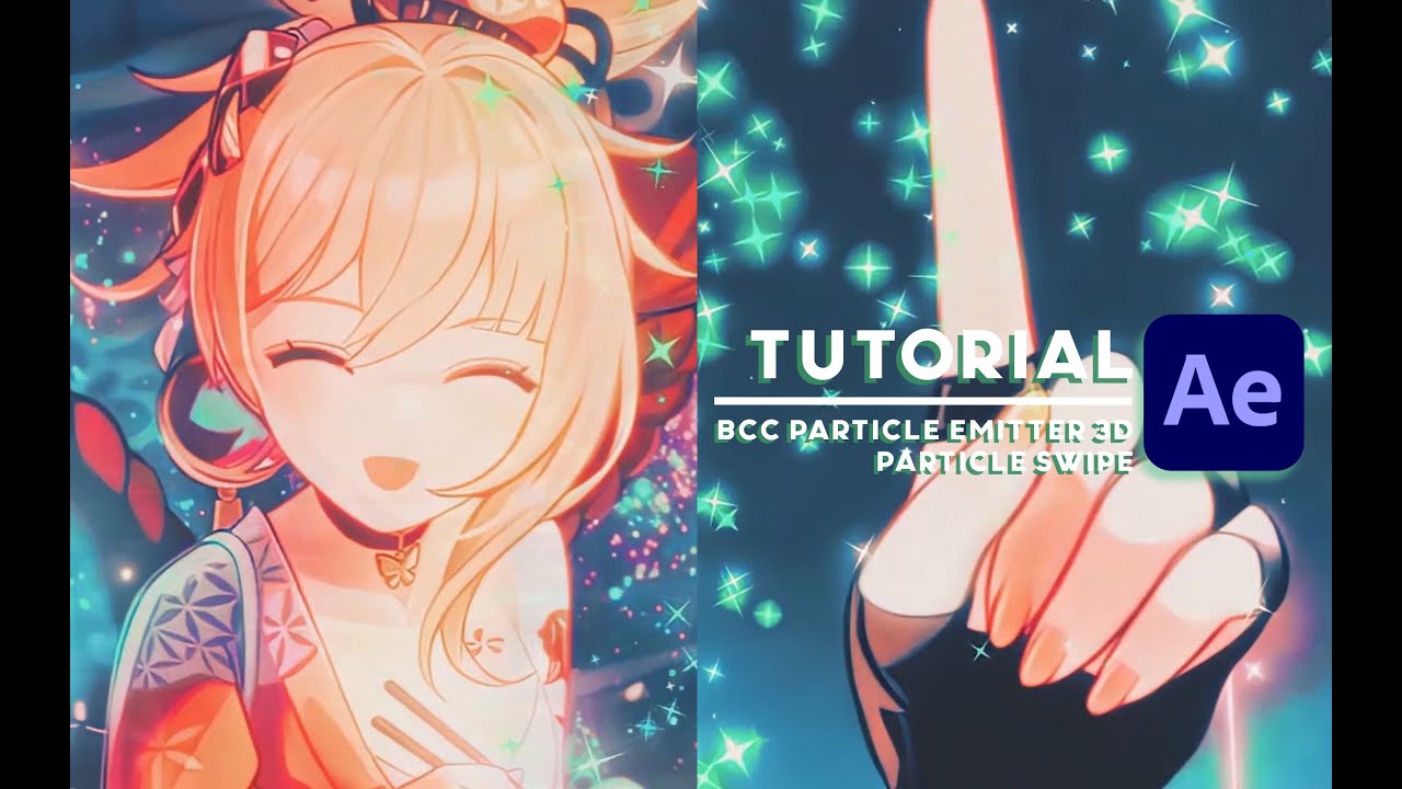 Particle Swipe After Effects Tutorial - YouTube