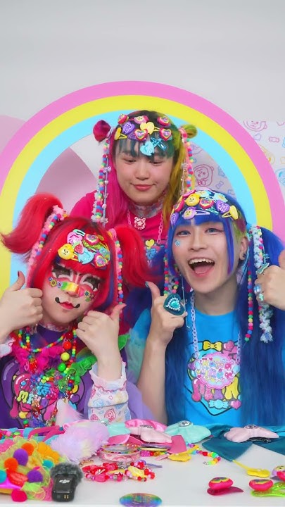 DECORA ASMR🥺🌈🌟#原宿MIND #harajuku #原宿 #kawaiine #カワイイね #harajukufashion#kawaii #デコラ#decora - YouTube