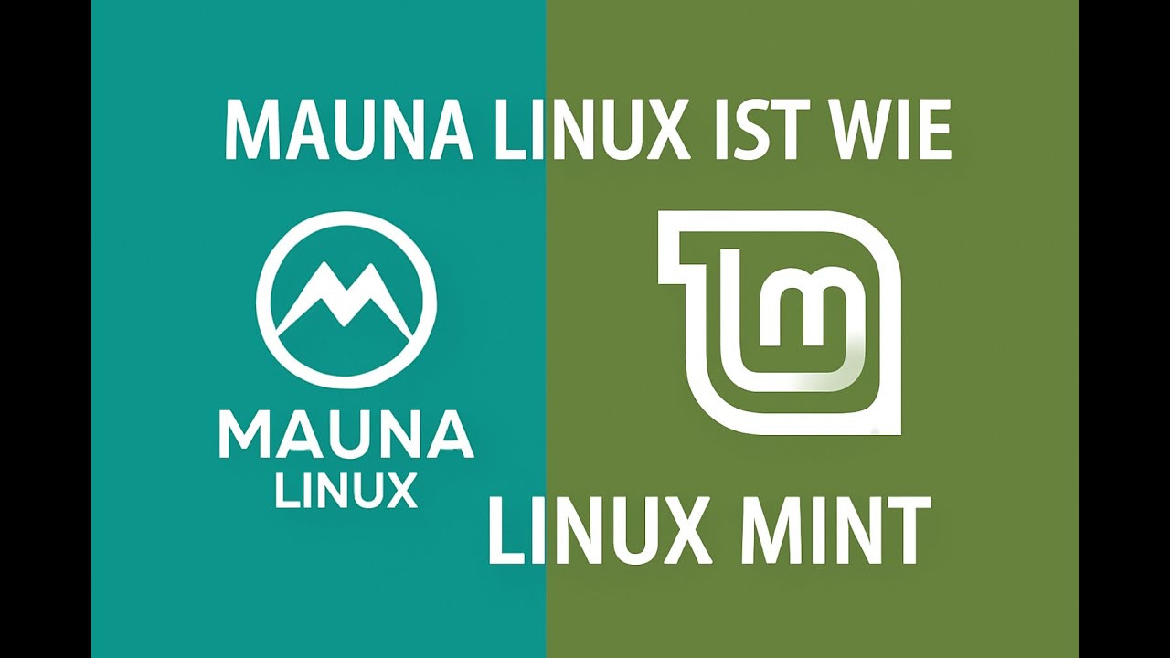 Mauna Linux ist wie Linux Mint - super für Einsteiger - YouTube