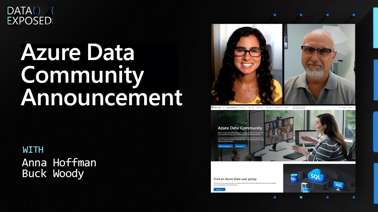 Azure Data Community Announcement | Data Exposed - YouTube