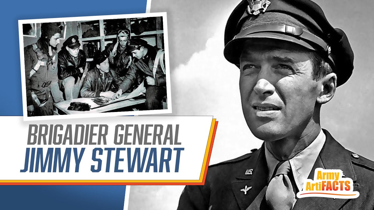 Episode #23: Brigadier General Jimmy Stewart #armyhistory #armyairforce ...