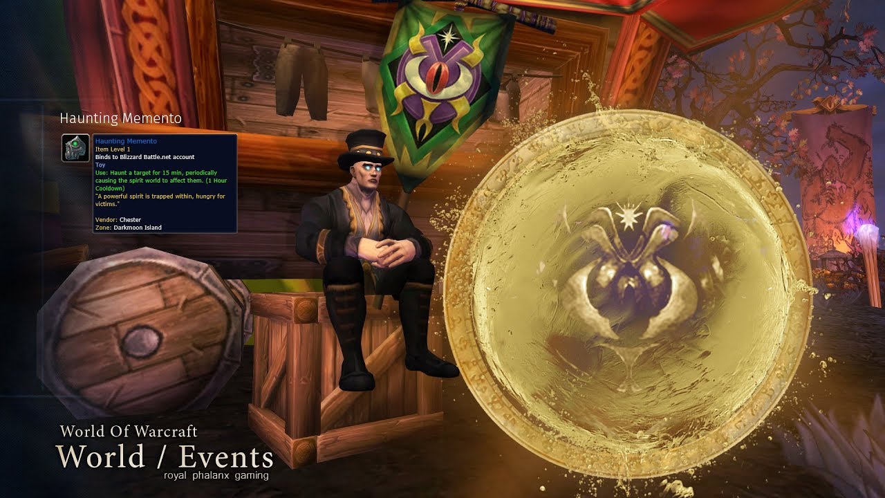 Darkmoon Faire-Haunting Memento TOY from Chester - YouTube