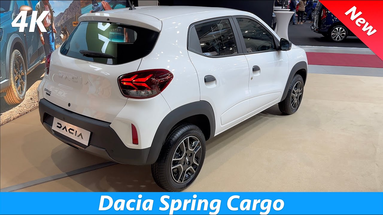 Dacia Spring Cargo 2024 - Detail Review in 4K (Exterior - Interior ...