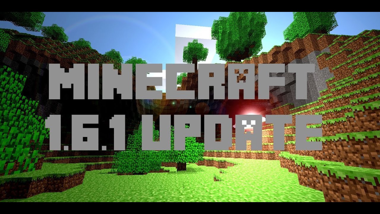 Minecraft 1.6.1 Update Changes - YouTube