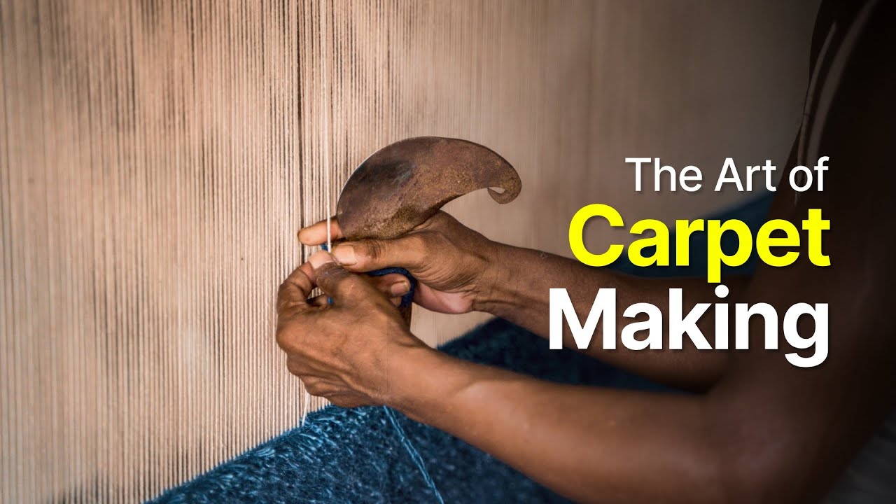 The Art of Carpet Making in Bhadohi, India | A Rakhi.com Documentary ...
