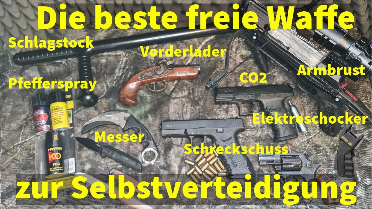 Die beste freie Waffe zur Selbstverteidigung - YouTube