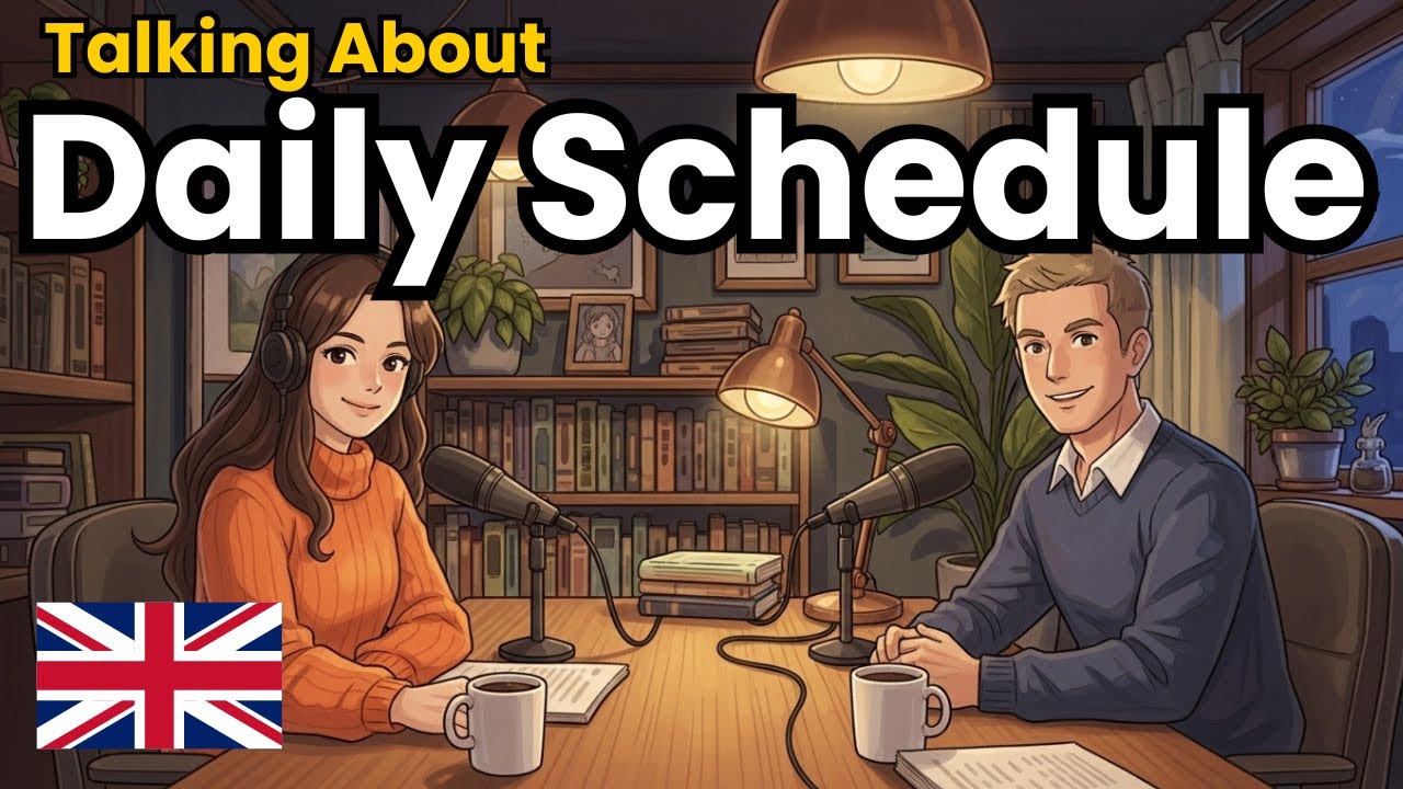 Talk About Your Daily Schedule in English | English Conversation ...