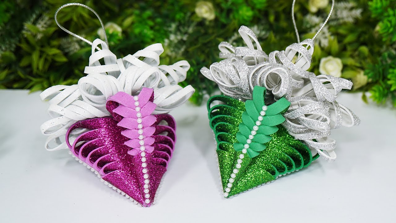 DIY Ornaments for Christmas Tree Decorations 🎄 Decoration Ideas with ...