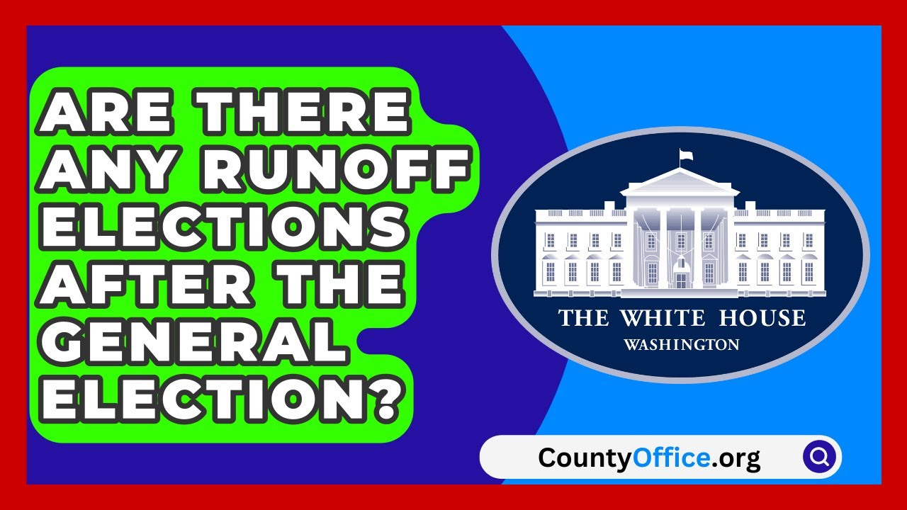 Are There Any Runoff Elections After the General Election ...