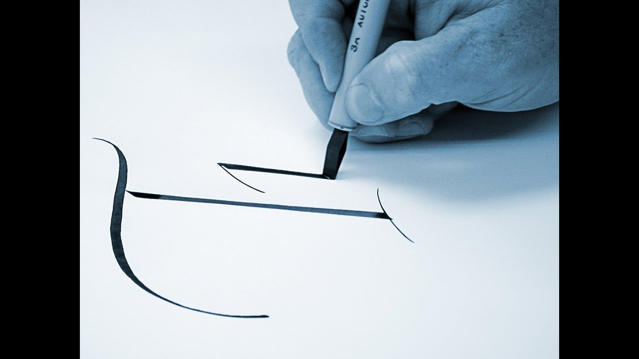 The Calligraphy & Lettering of John Stevens (extended) - YouTube