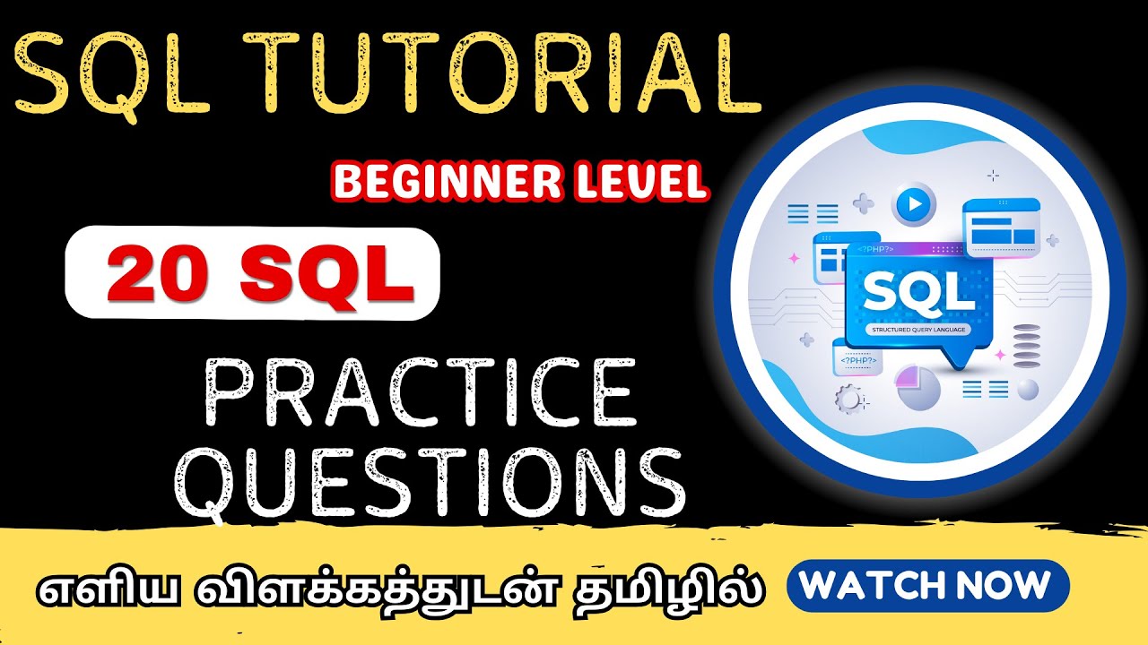 20 Sql Practice Questions Practice Solving Intermediate Sql Queries 2783