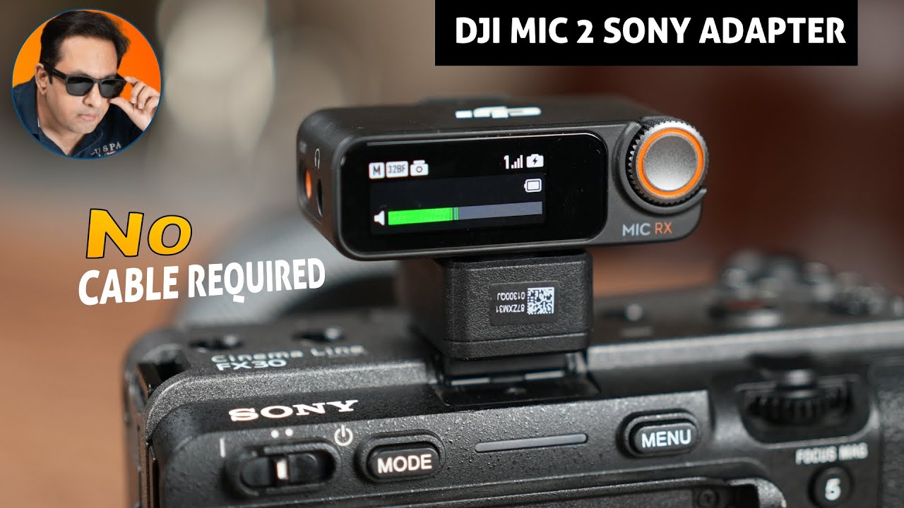 DJI Mic 2 on Sony camera - Go Wirefree with DJI Mic 2 Camera Adapter ...