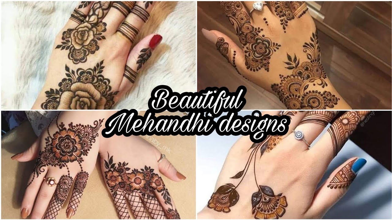Mehandhi designs|Simple mehandi designs|Mailanji|Hb zone - YouTube