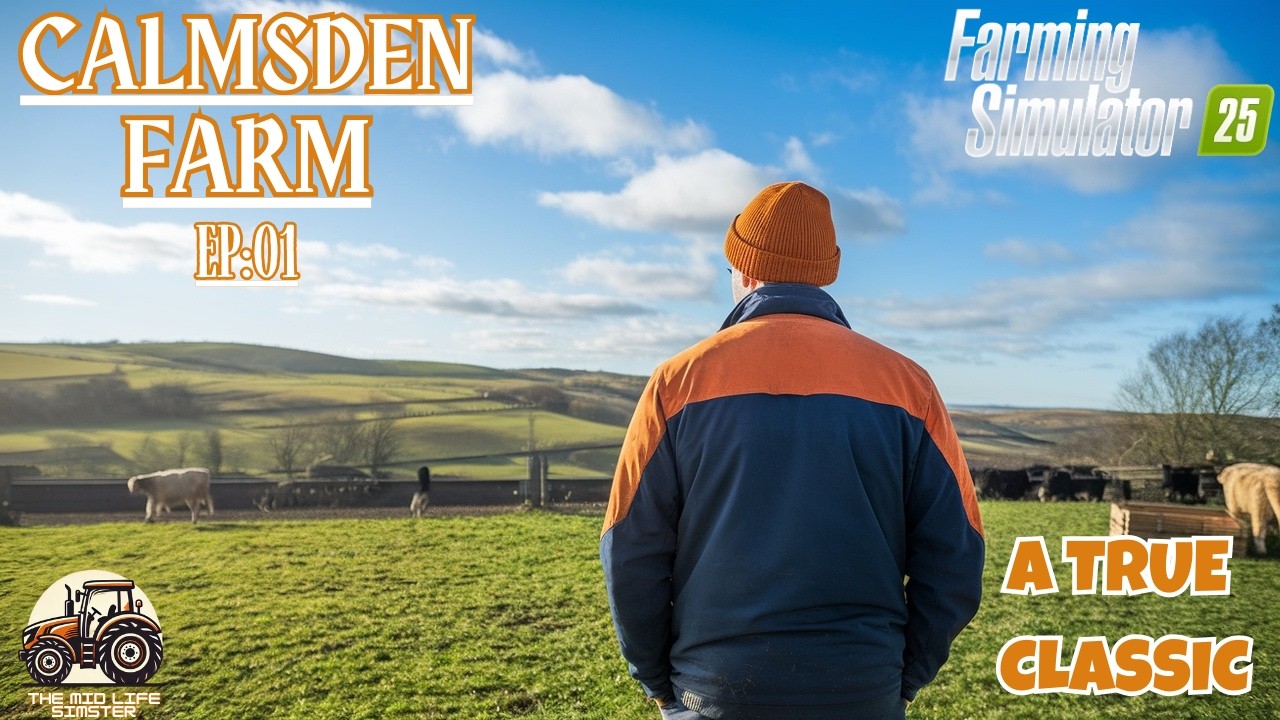 Is Calmsden Farm currently the BEST Map in FS25? - EP01 - YouTube