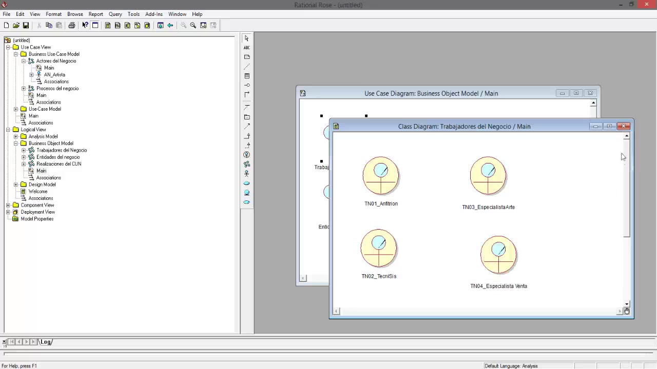 ejemplo de IBM Rational Rose - YouTube