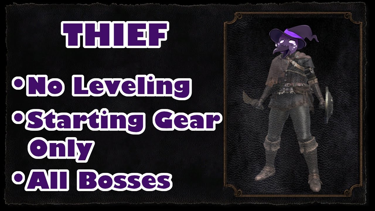 DS1 Thief Starting Class Challenge (1/2) - (21/9/2024) - YouTube