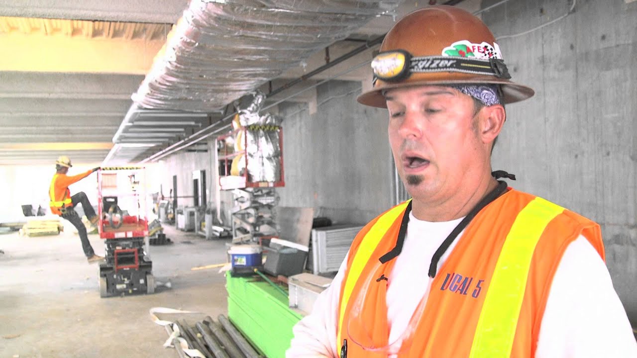 Insulators & Fire Stoppers Local 5 Building the Wilshire Grand - YouTube