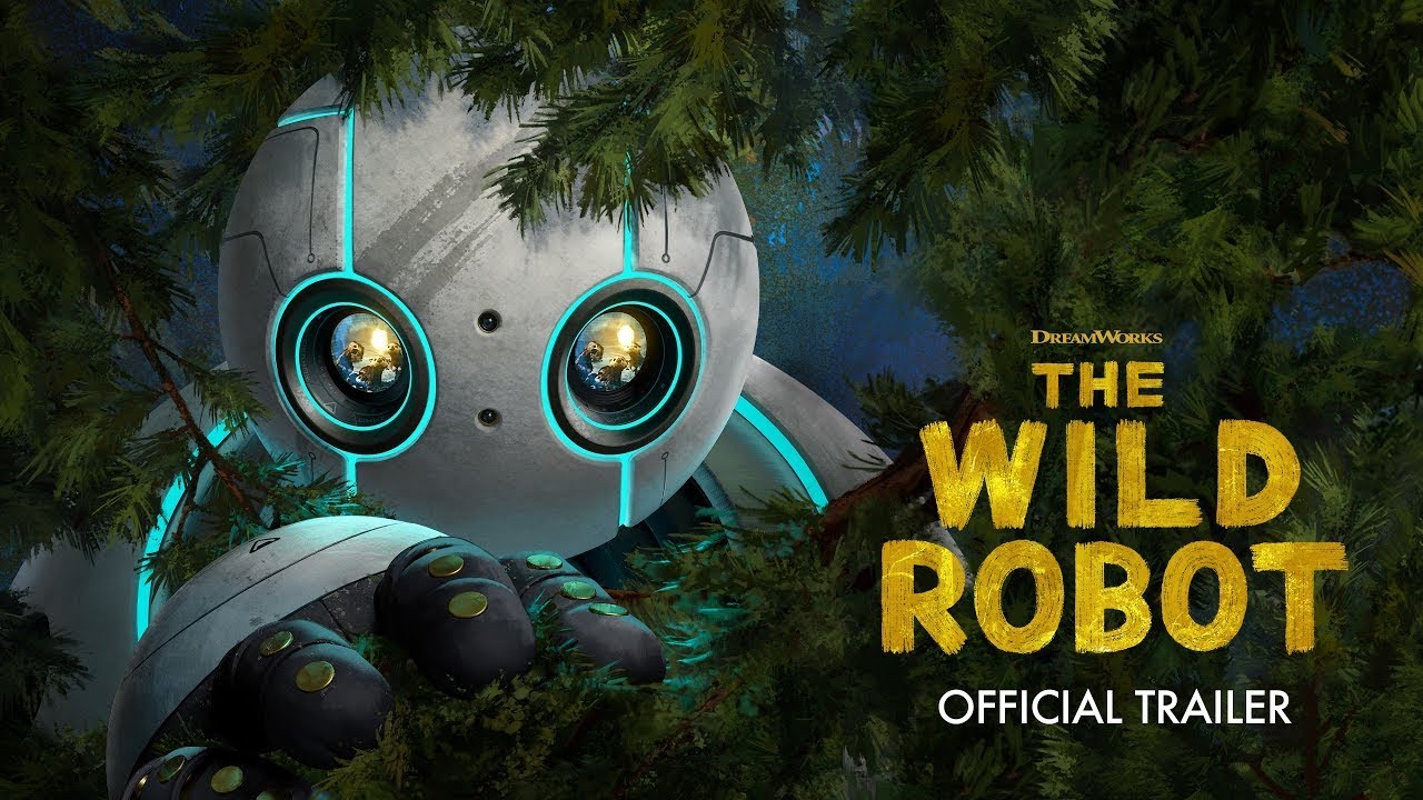 The Wild Robot Official Trailer | Adaptasi Novel Peter Brown - YouTube