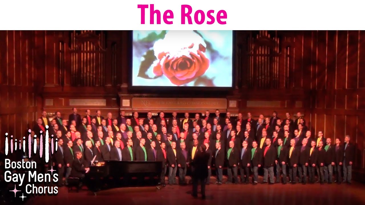 The Rose I Boston Gay Men's Chorus - YouTube