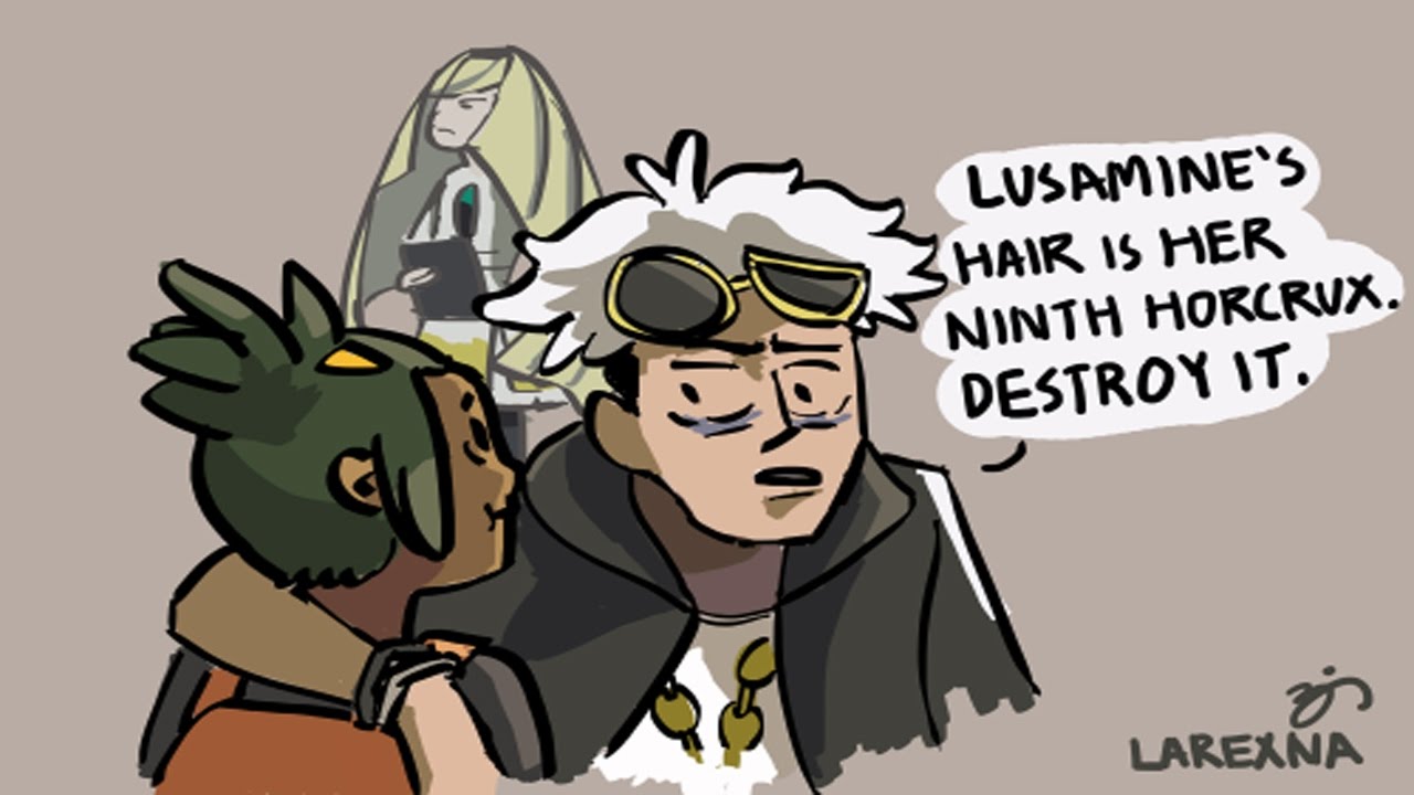 Pokemon Sun And Moon Comic Dub Lusamines Horcrux Youtube