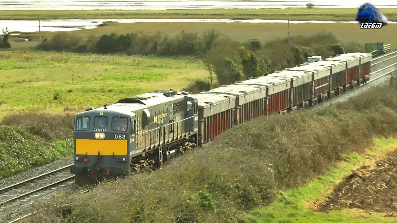 Irish Freight Trains Meeting in Malahide - 01 March 2023 - YouTube